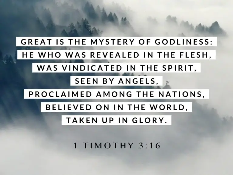 The Creed of 1 Timothy 3:16: God Revealed in the Flesh? - One God Worship